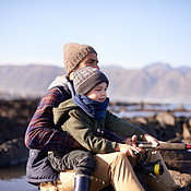 Pull dad... | Buy Stock Photo on PeopleImages, Picture And Royalty Free ...