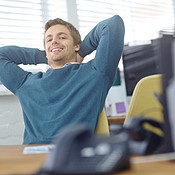 Time to relish my success | Buy Stock Photo on PeopleImages, Picture ...