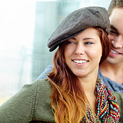 Besotted with my beautiful girlfriend | Buy Stock Photo on PeopleImages ...