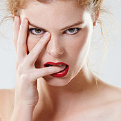 She's a smouldering temptress | Buy Stock Photo on PeopleImages ...