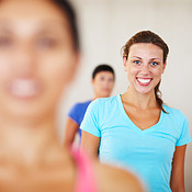 Ready for her daily excercise routine | Buy Stock Photo on PeopleImages ...