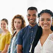 They're a team of achievers | Buy Stock Photo on PeopleImages, Picture ...