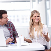 Envisioning the end results | Buy Stock Photo on PeopleImages, Picture ...