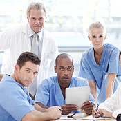 Dedicated healthcare professionals | Buy Stock Photo on PeopleImages ...