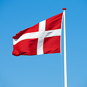 The Danish Flag | Buy Stock Photo on PeopleImages, Picture And Royalty ...