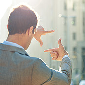 He's a man of vision | Buy Stock Photo on PeopleImages, Picture And ...