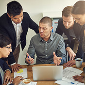 Every team member contributes equally | Buy Stock Photo on PeopleImages ...