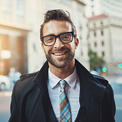 City life puts a smile on my face | Buy Stock Photo on PeopleImages ...