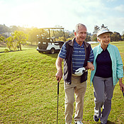 Edging closer to the hole | Buy Stock Photo on PeopleImages, Picture ...