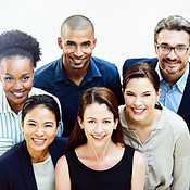 They're a close-knit team of individuals | Buy Stock Photo on ...