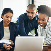 Another job well done team! | Buy Stock Photo on PeopleImages, Picture ...