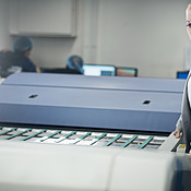 Perfecting the printing process | Buy Stock Photo on PeopleImages ...