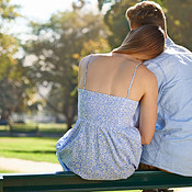 Basking in the sun and love | Buy Stock Photo on PeopleImages, Picture ...
