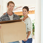 Stepping into our new life together | Buy Stock Photo on PeopleImages ...