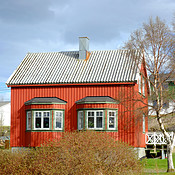 A photo of historical houses in Norway | Buy Stock Photo on ...