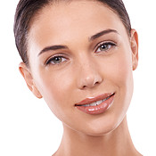 Happy and it shows! She's radiantly beautiful | Buy Stock Photo on ...