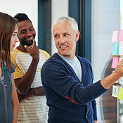 His ideas are always impressive | Buy Stock Photo on PeopleImages ...