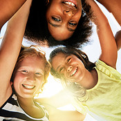 Summery smiles all round | Buy Stock Photo on PeopleImages, Picture And ...