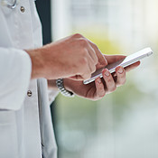 It's one way to keep patients informed | Buy Stock Photo on ...