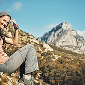 I'm always out seeking adventure | Buy Stock Photo on PeopleImages ...