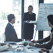 Are there any questions so far? | Buy Stock Photo on PeopleImages ...