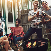 Here’s to an awesome cookout | Buy Stock Photo on PeopleImages, Picture ...