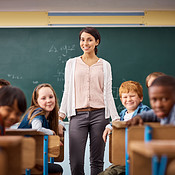 We make learning fun in this class | Buy Stock Photo on PeopleImages ...
