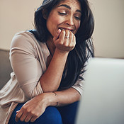 Her nerves are shot | Buy Stock Photo on PeopleImages, Picture And ...