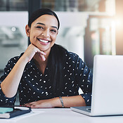 Success takes work and a great smile | Buy Stock Photo on PeopleImages ...