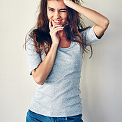 I'm on my worst behavior | Buy Stock Photo on PeopleImages, Picture And ...