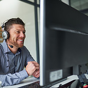 I'll help you sort the problem out | Buy Stock Photo on PeopleImages ...
