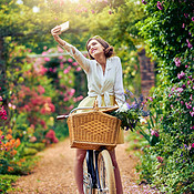 Capturing the beauty of a picture-perfect spring day | Buy Stock Photo ...