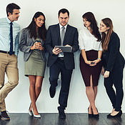 Technology, the business connector | Buy Stock Photo on PeopleImages ...