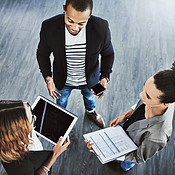 Teamwork makes all the difference | Buy Stock Photo on PeopleImages ...