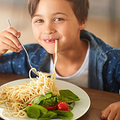 Spaghetti is my favorite! | Buy Stock Photo on PeopleImages, Picture ...
