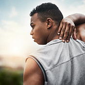 Your muscles are tender so take care of them | Buy Stock Photo on ...