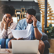 How did we spend so much this month? | Buy Stock Photo on PeopleImages ...