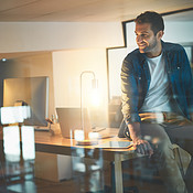 I've never turned down a challenge | Buy Stock Photo on PeopleImages ...