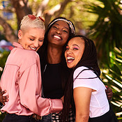 We're three times the fun! | Buy Stock Photo on PeopleImages, Picture ...