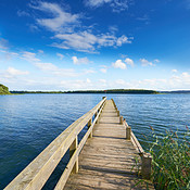 A photo of Jetty on a lake | Buy Stock Photo on PeopleImages, Picture ...