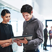 These are really pleasing figures we have here | Buy Stock Photo on ...