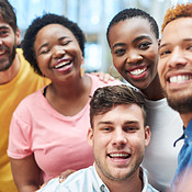 It's not a website without a meet the team page | Buy Stock Photo on ...