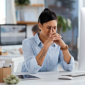 I can't work under these conditions | Buy Stock Photo on PeopleImages ...