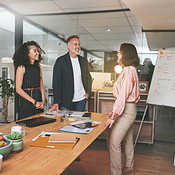 There are so many ideas to share | Buy Stock Photo on PeopleImages ...