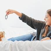 He's about to pounce for it | Buy Stock Photo on PeopleImages, Picture ...