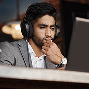 Thinking up some big ideas | Buy Stock Photo on PeopleImages, Picture ...