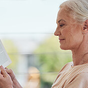 Stress less, read more | Buy Stock Photo on PeopleImages, Picture And ...