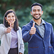 You'll always win with us | Buy Stock Photo on PeopleImages, Picture ...