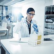 Working as fast and efficient as she can | Buy Stock Photo on ...