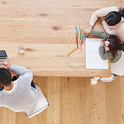 A family that studies together grows together | Buy Stock Photo on ...